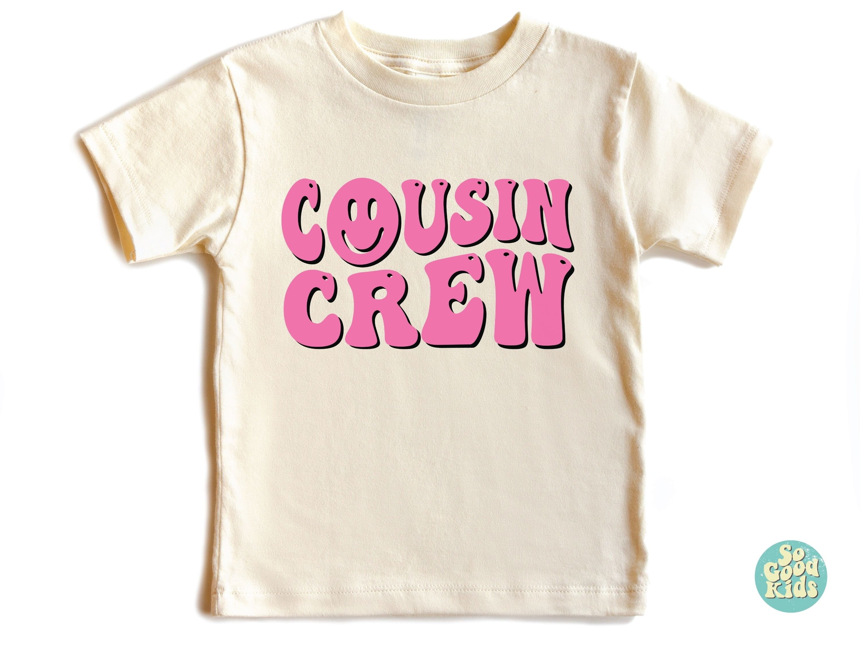 Cousin Crew Toddler Shirt, Retro Cousins Shirts, Cousin Tee, Cute Cousin Crew Gift, Toddler ...