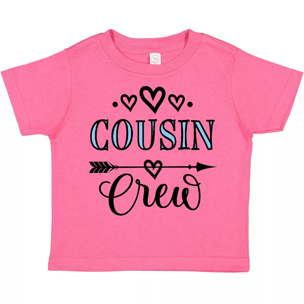 Cousin Crew Toddler T-Shirt Squad Family Reunion Clothing Childs Child Baby Clothing, Cute Baby ...