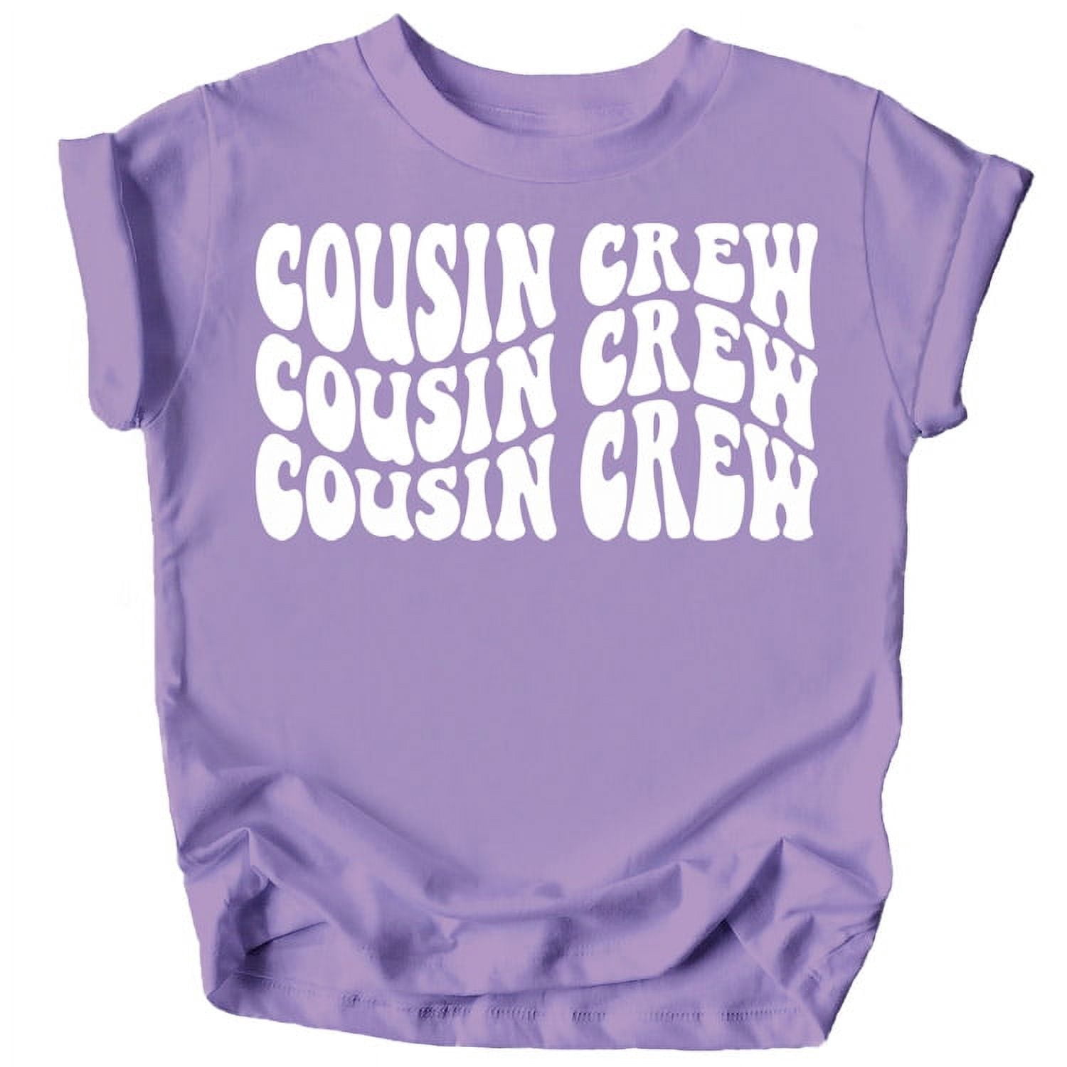 Cousin Crew Wavy T-Shirts for Toddler & Youth Kids Vintage Royal Shirt ...