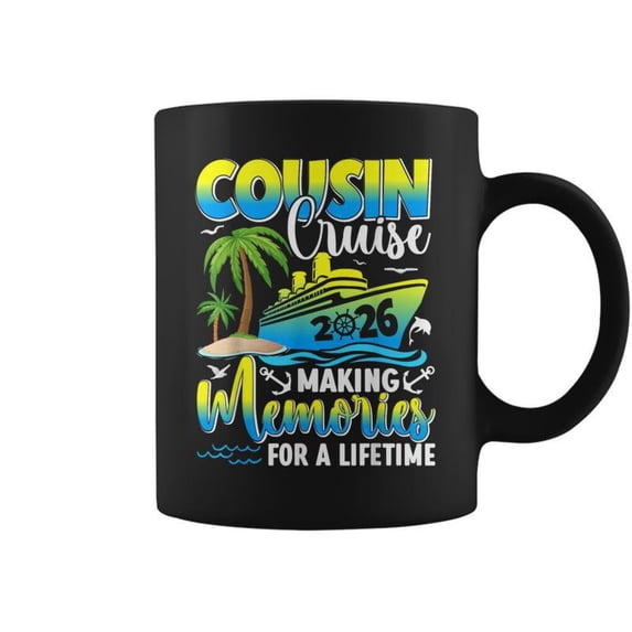 Cousin Cruise 2026 Making Memories For A Lifetime Matching Coffee Mugs ...