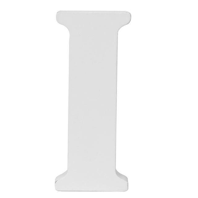Cousin DIY 3" White Wood Letter I - Walmart.com