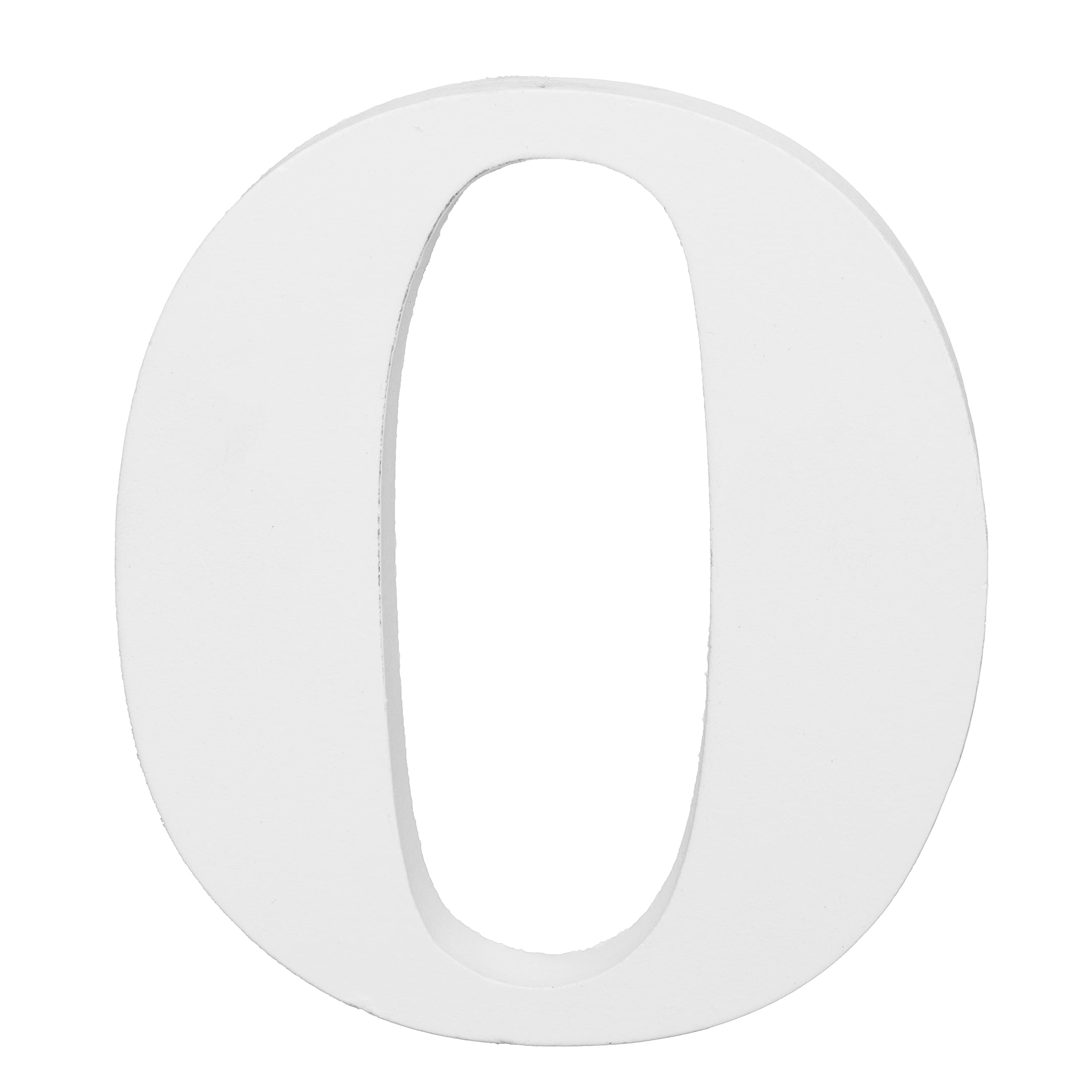 Cousin DIY 3" White Wood Letter O - Walmart.com