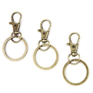 (4 pack) Cousin DIY Antique Brass Large Metal Lobster Clasps with Key ...