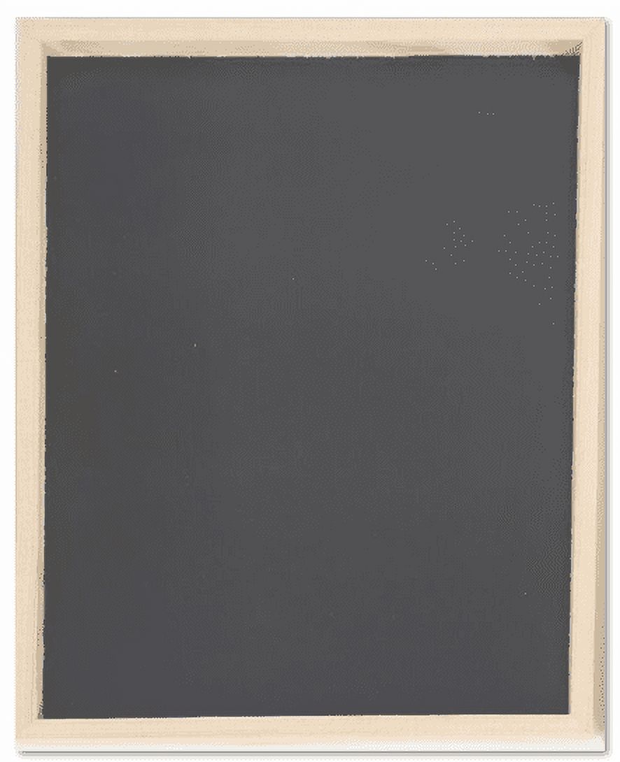 White Chalkboard with Ledge and Three Hooks, Distressed White - Walmart.com