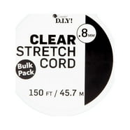 Stretch Magic Clear Bead & Jewelry Cord, 0.5mm, 100m per Package ...
