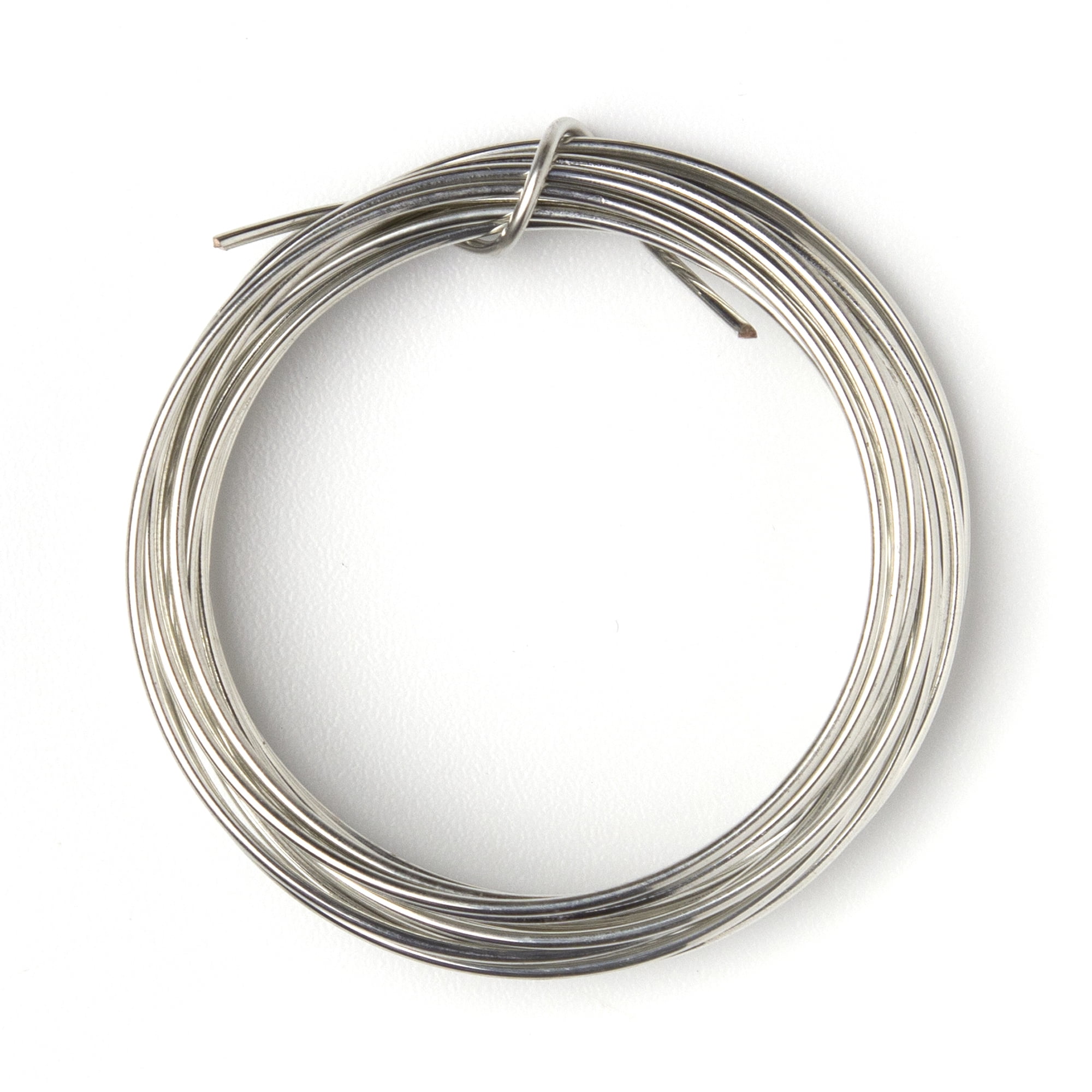 Cousin DIY Silver Finish Coated Copper Wire – 16 Gauge 9 ft Jewelry ...