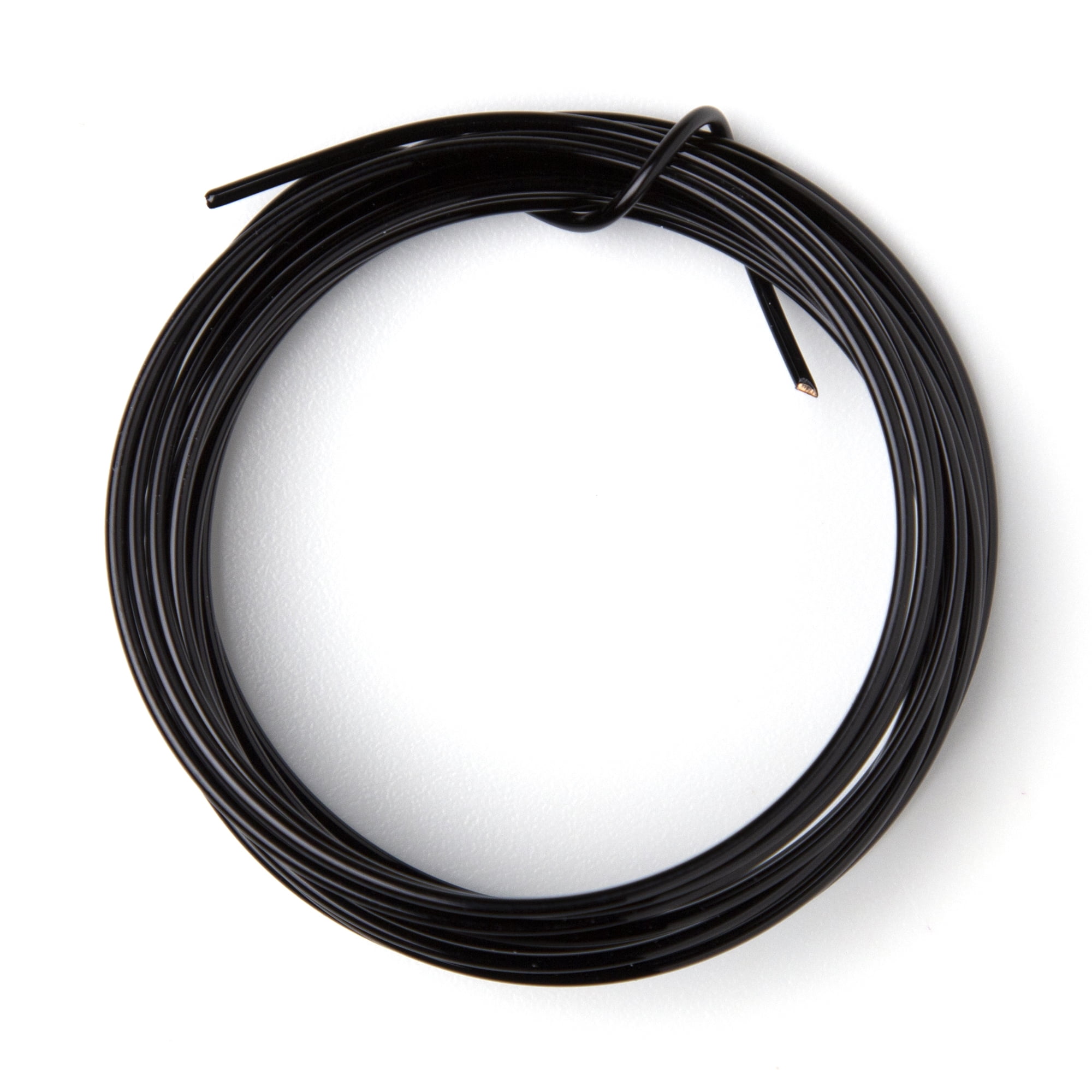 Cousin DIY Copper Craft Wire, Black Finish, 16 Gauge, 9 ft Roll ...