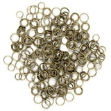 Cousin DIY Metal 4mm, 6mm, and 8mm Split Rings Set, 240 Piece, Bronze ...