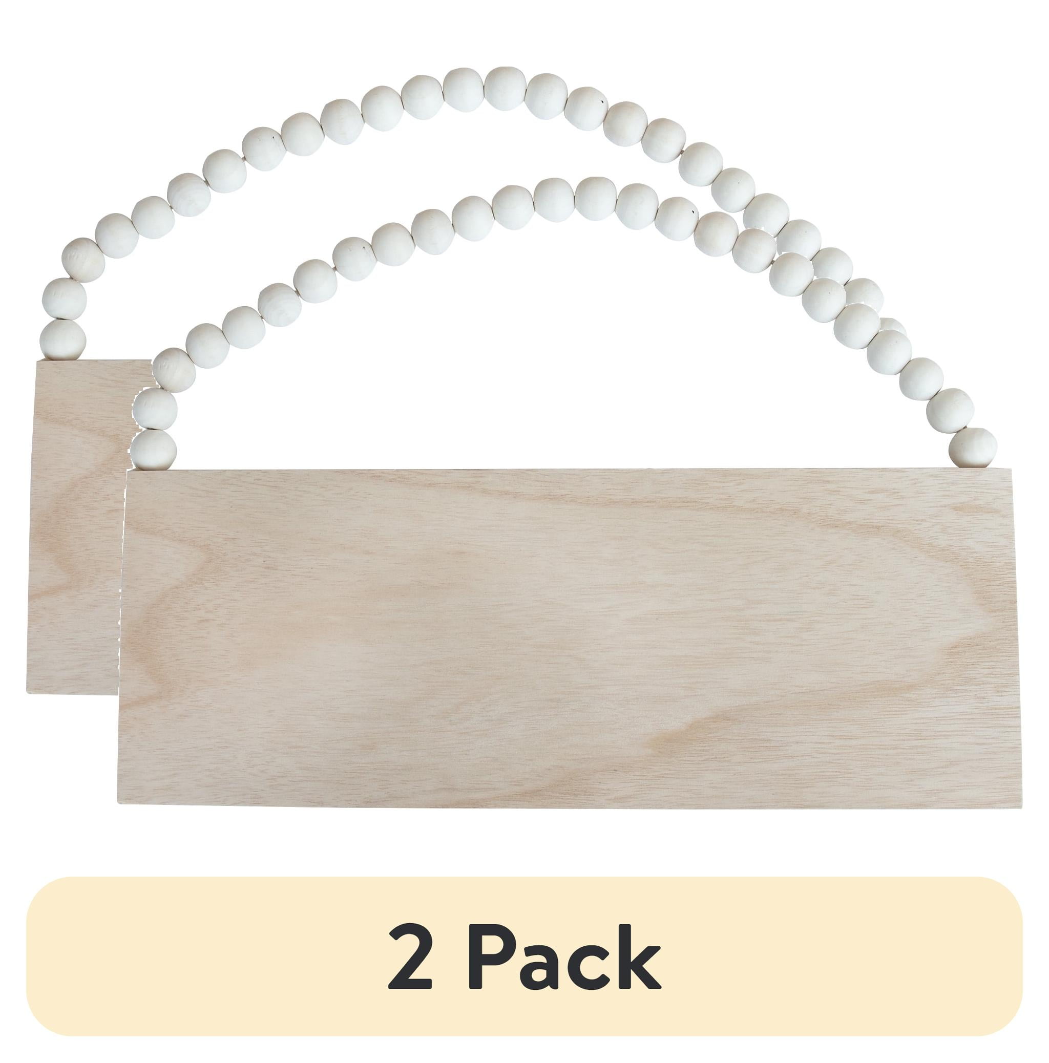 (2 pack) Cousin DIY Rectangular Framed Surface with Wood Beaded Handle ...