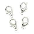 Cousin DIY Silver Lobster Clasp, 4 Pc, Large Metal Clasp, 16 x 30mm ...