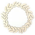 Cousin DIY Wood Olive Branch Wreath Cut Out, Unfinished, 1 Piece ...