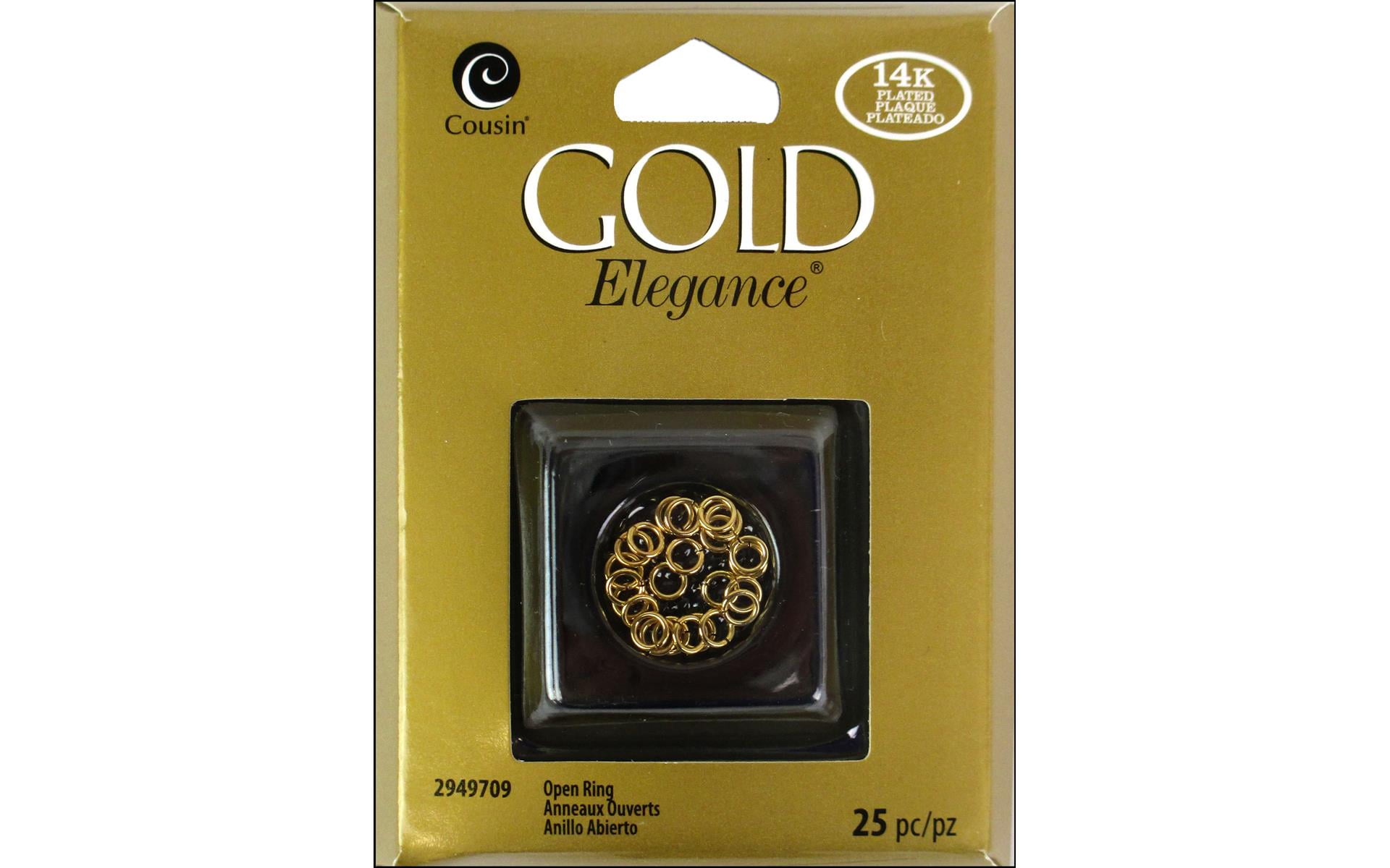 Cousin 14K Gold Plate Elegance Open Ring 25pc - Walmart.com