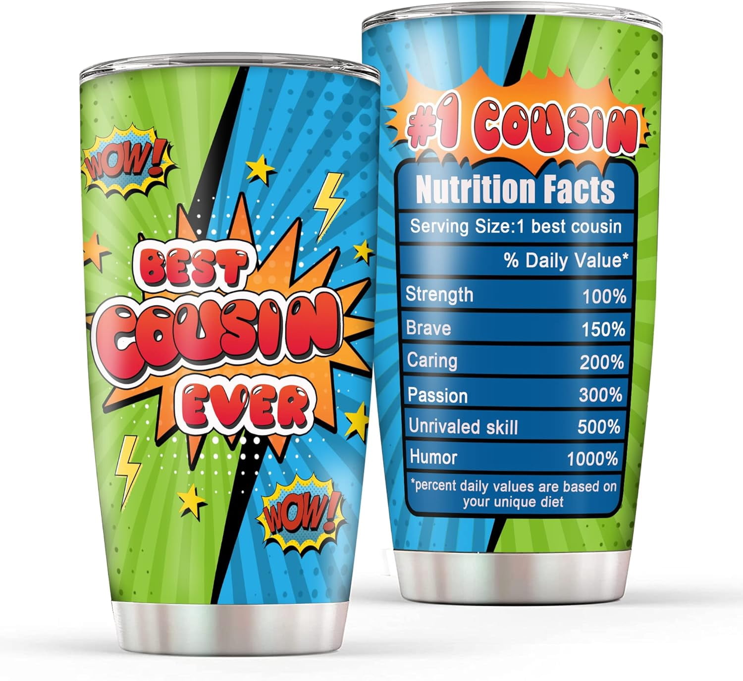 Cousin Gifts Coffee Tumbler, Birthday Christmas Gifts For Cousin Women ...