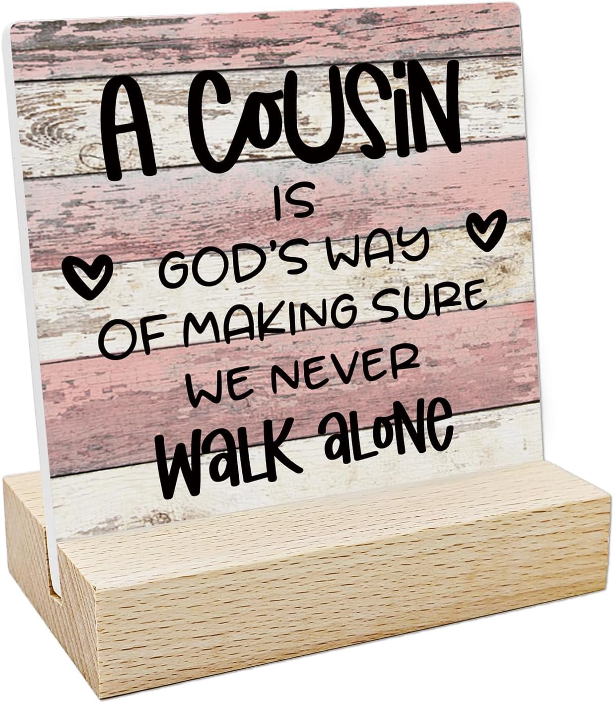 Cousin Gifts For Women Cousin Ceramic Sign Keepsake Cheer Up Gifts ...