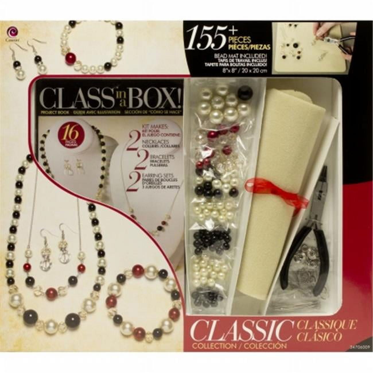 Cousin JB34706-009 Jewelry Basics Class In A Box Kit-Classic - Walmart.com
