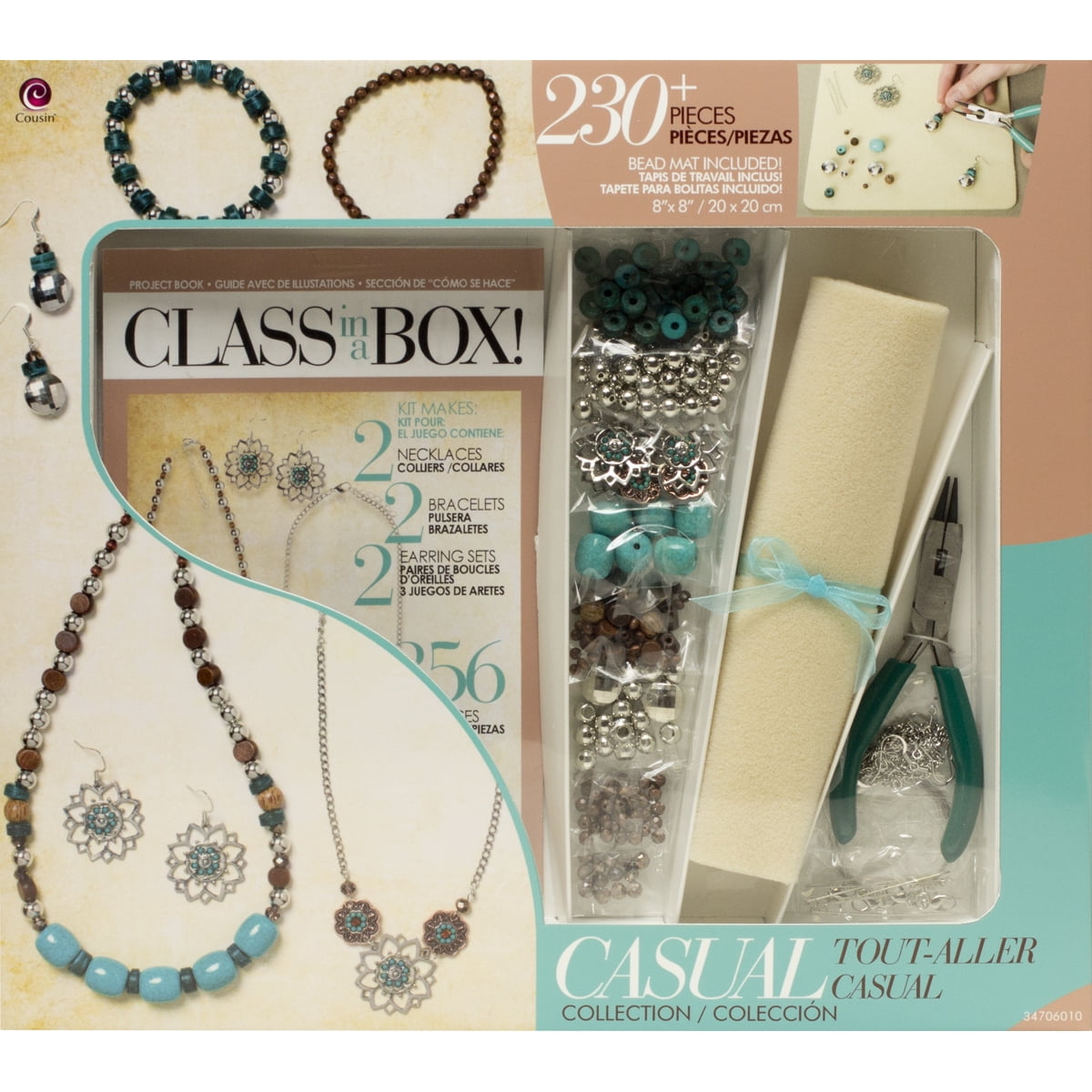 Cousin Jewelry Basics Class In A Box Kit-Casual - Walmart.com