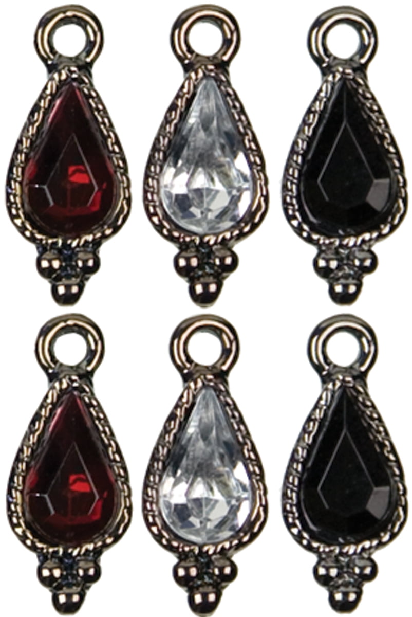 Cousin Jewelry Basics Metal Charms, 6pk - Walmart.com