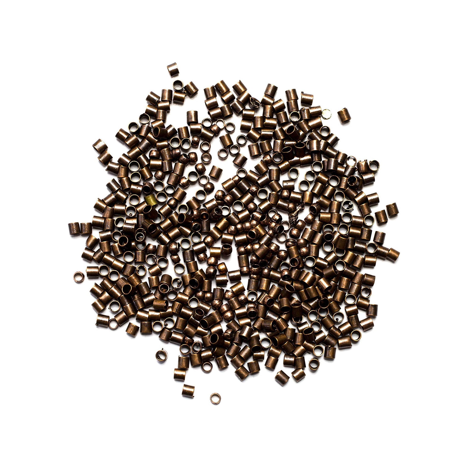 Cousin Jewelry Basics Metal Findings Crimp Tubes, 2mm, 500pk - Walmart.com