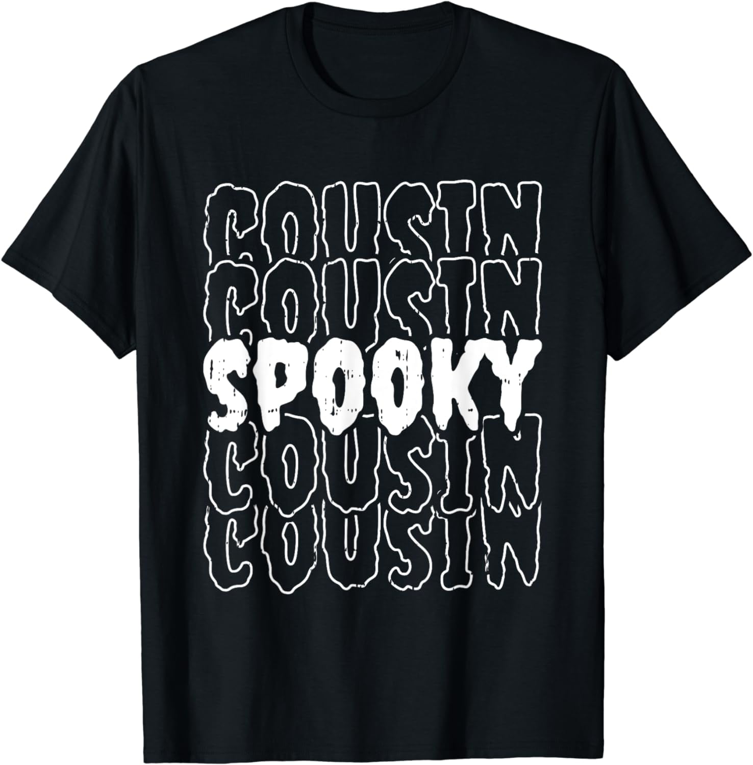 Cousin Lazy Halloween Costume Spooky Matching Family T-Shirt - Walmart.com