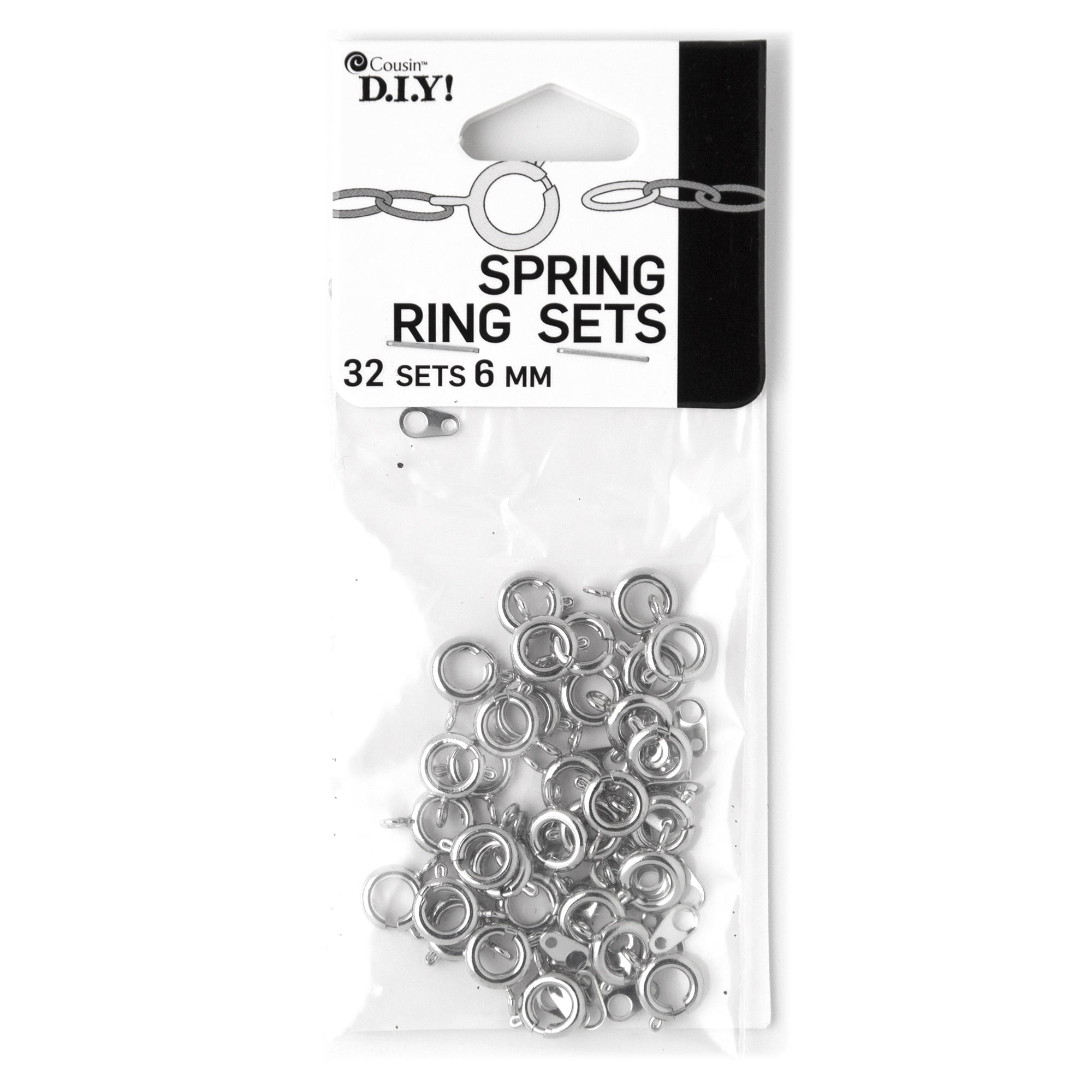 Cousin Metal Silver Spring Ring Set, 20 Piece - Walmart.com