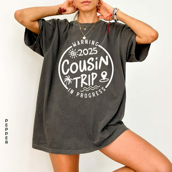 Cousin Trip 2025 Shirt: Family Vacation Tee All Size S-5Xl - Walmart.com