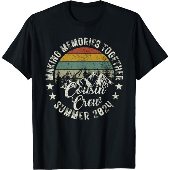 Cousin crew 2025 Summer Vacation Beach Family Trips Matching T-Shirt ...