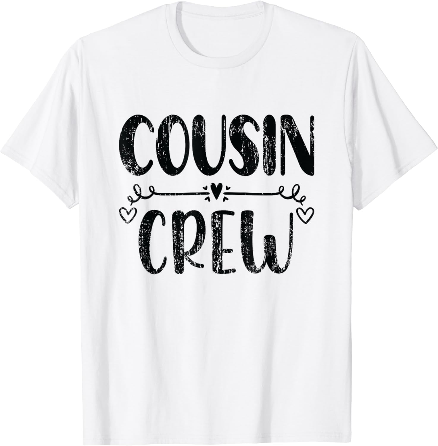 Cousin crew for Kids Boy Girl Children and Team Cousin Crew T-Shirt - Walmart.com