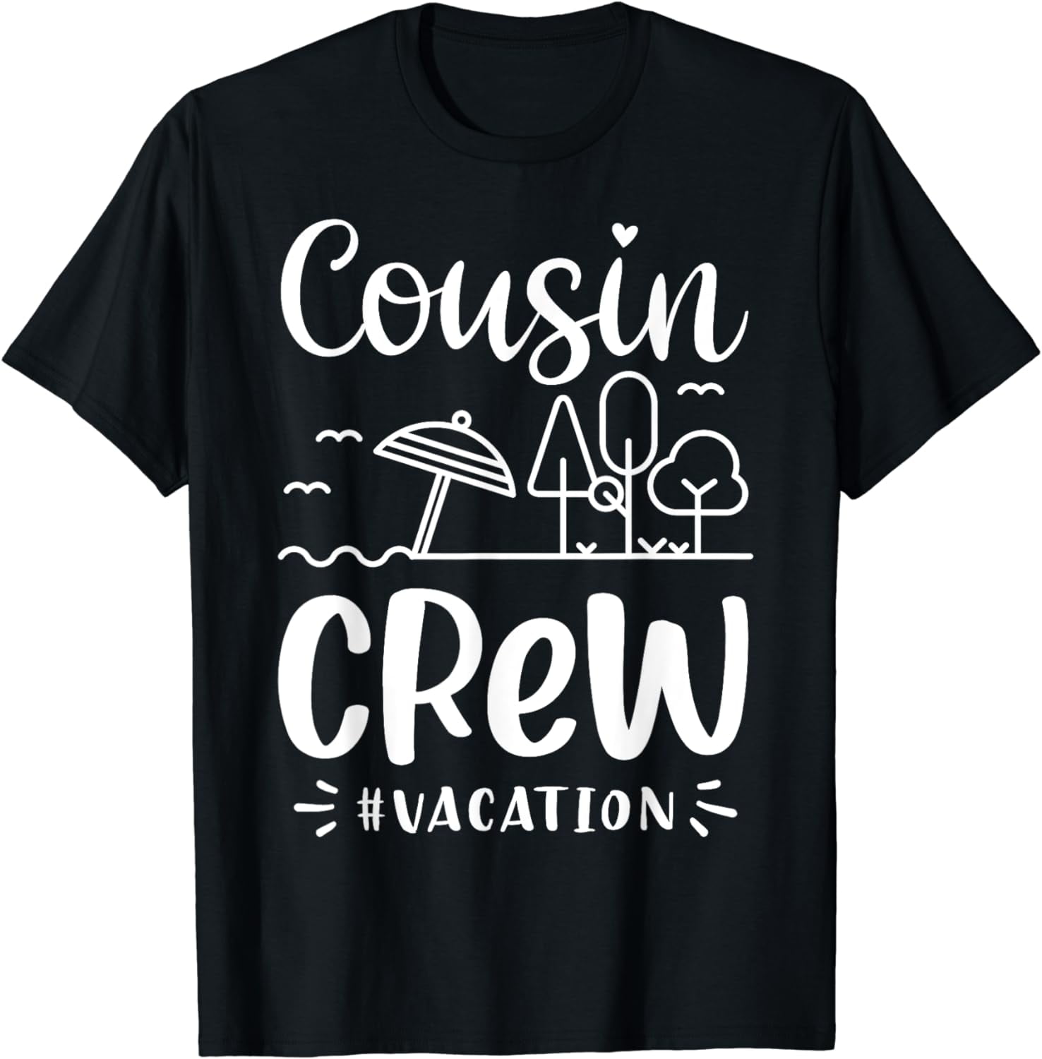 Cousin crew for Kids Boy Girl Vacation and Team Cousin Crew T-Shirt - Walmart.com