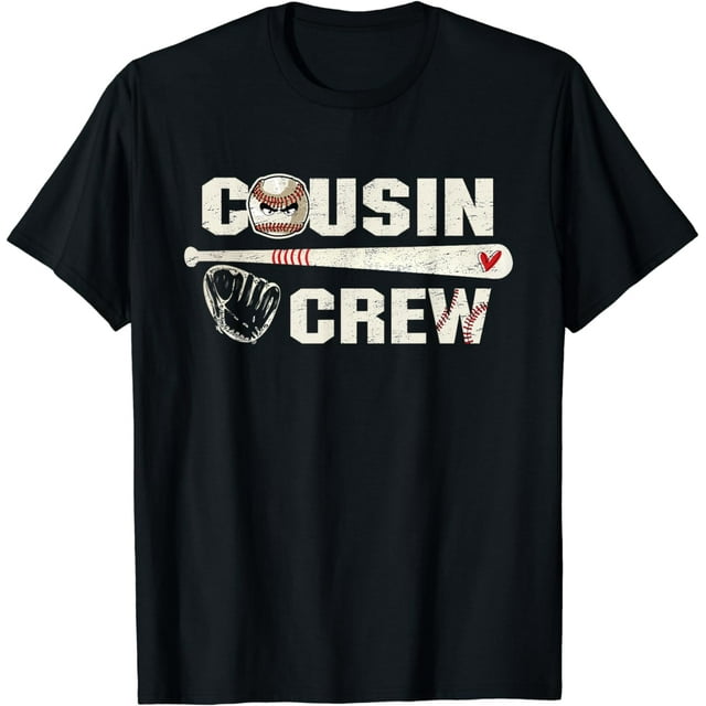 Cousin crew for Kids Boy Girl for Baseball Team Cousin Crew T-Shirt - Walmart.com