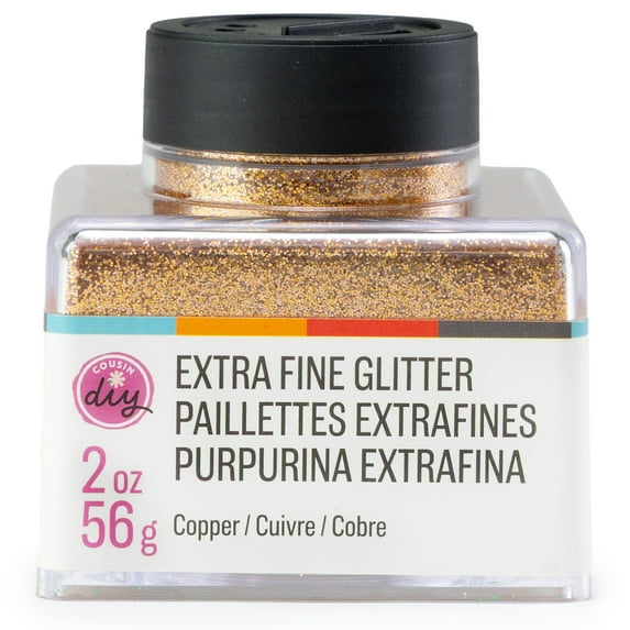 CousinDIY Glitter Stacker 2oz-Copper - Walmart.com