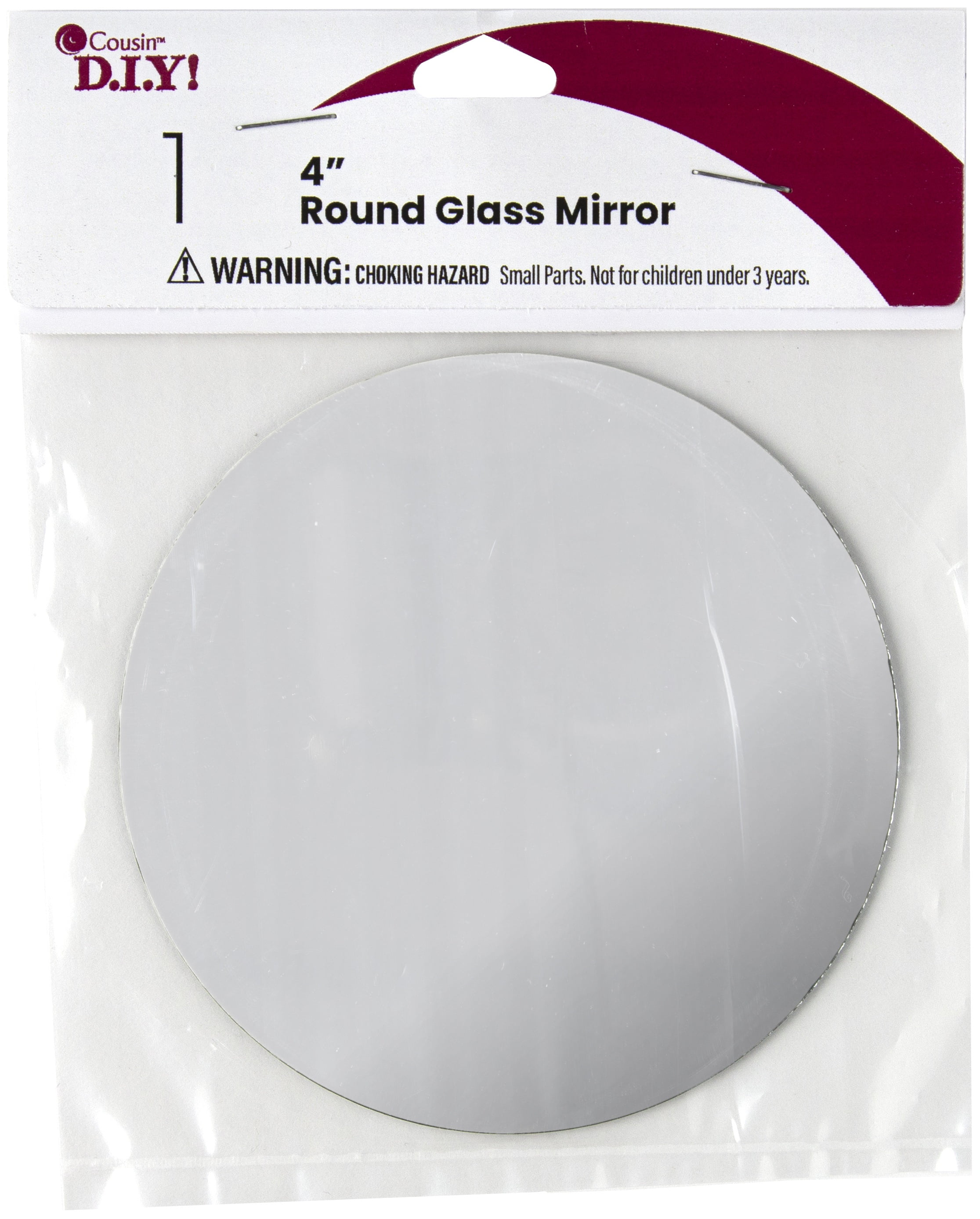 CousinDIY Round Glass Mirror-4" - Walmart.com