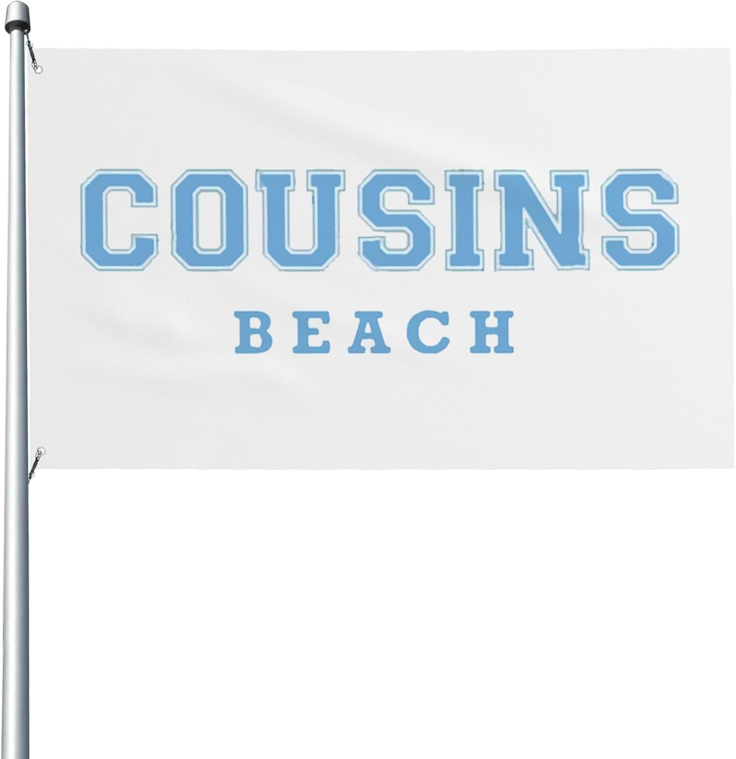 Cousins-Beach Flag 3x5 The Summer Cousins-Beach I Turned Pretty Flag ...