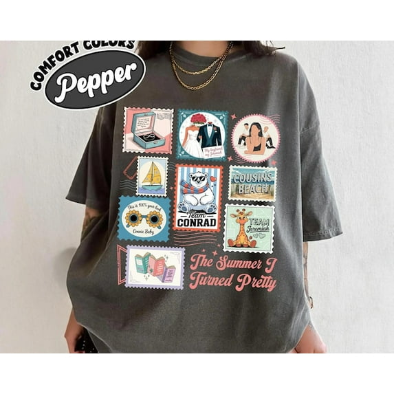 Cousins Beach , TSITP Stamps Tee, Summer I Turned Pretty Inspired ...