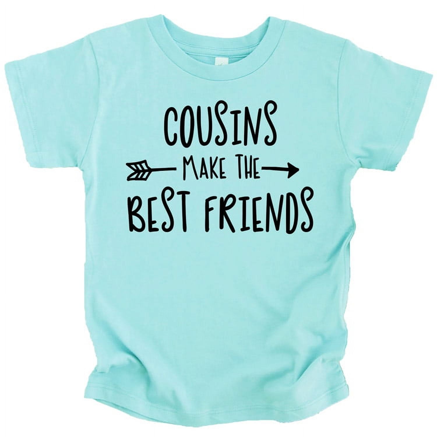 Cousins Make The Best Friend T-Shirt for Baby and Toddler Girls Fun Family Outfits Chill Shirt ...