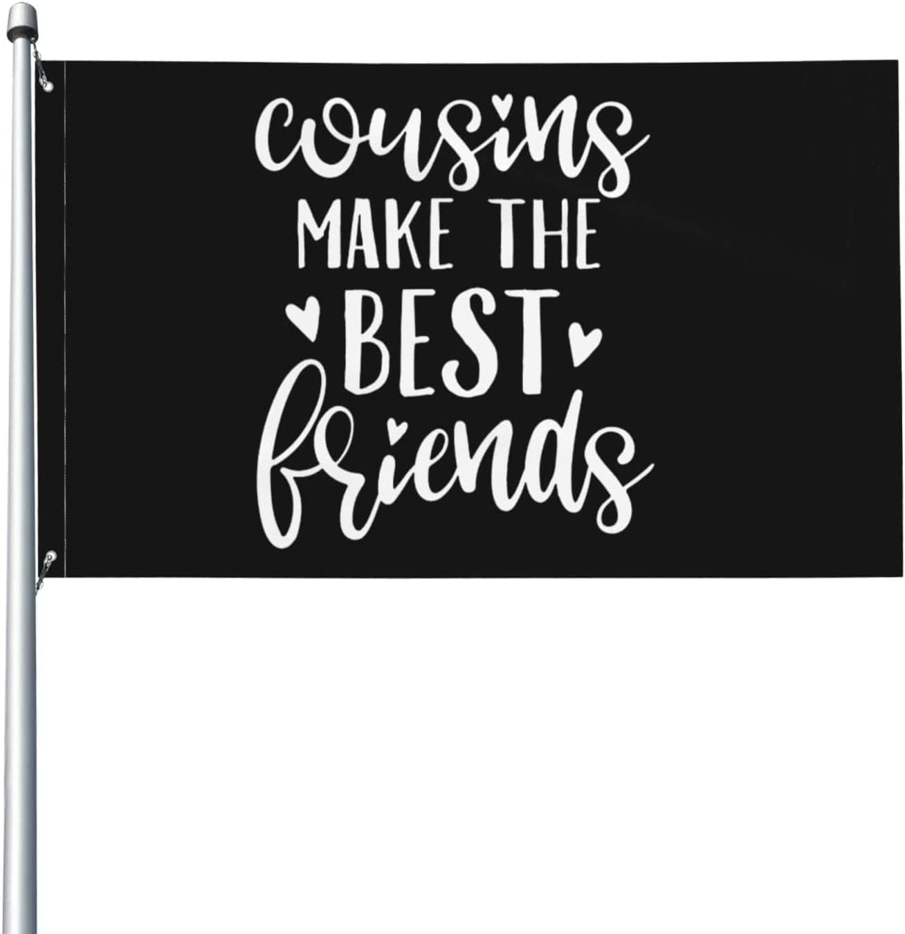 Cousins Make The Best Friends Garden Flag 3x5 Ft Decor Outdoor Banner ...