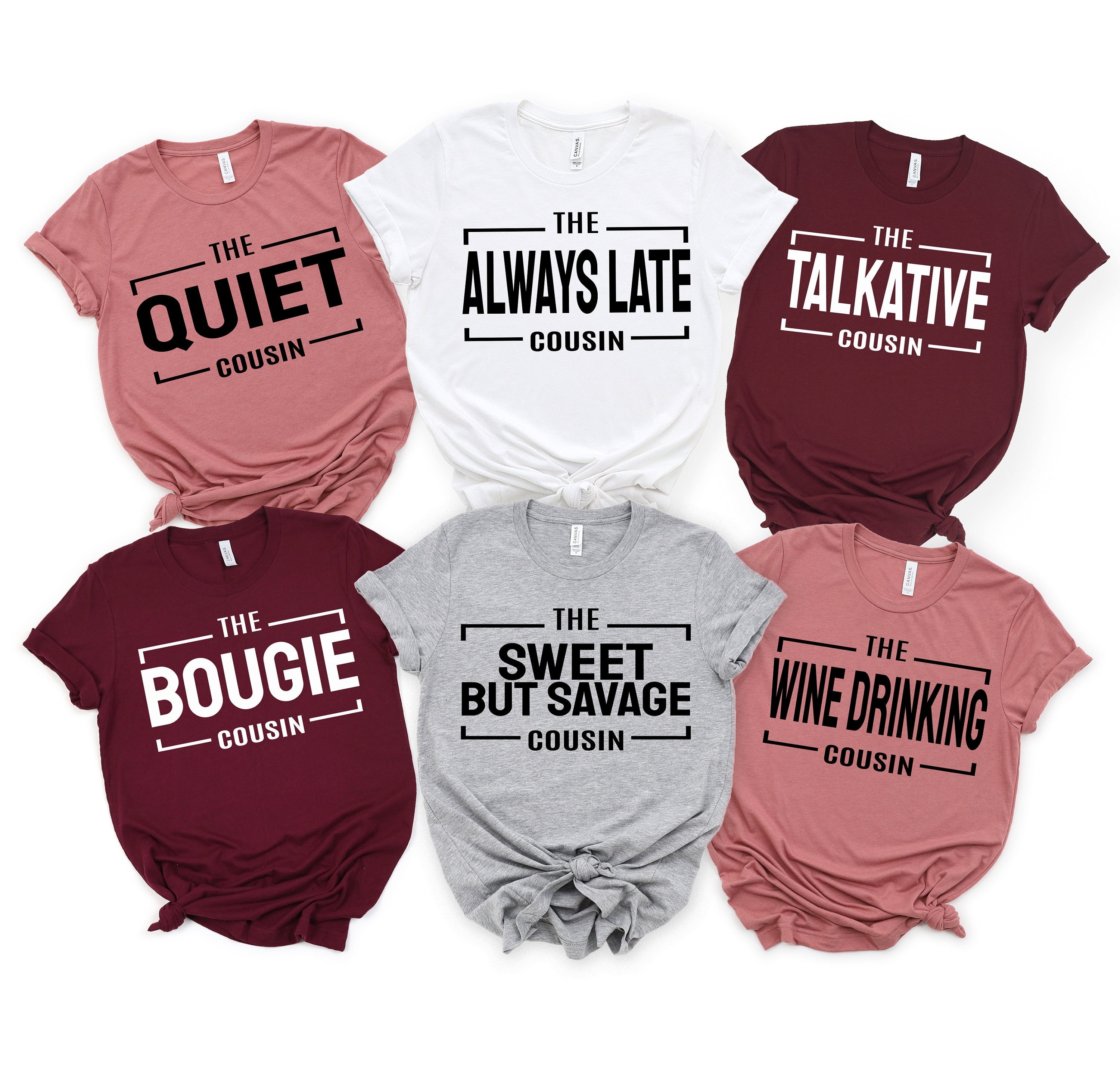 Cousins Shirt, Cousin Crew Shirt, Group Tee, Family T shirt, Matching Cousin Shirts, Cousi ...