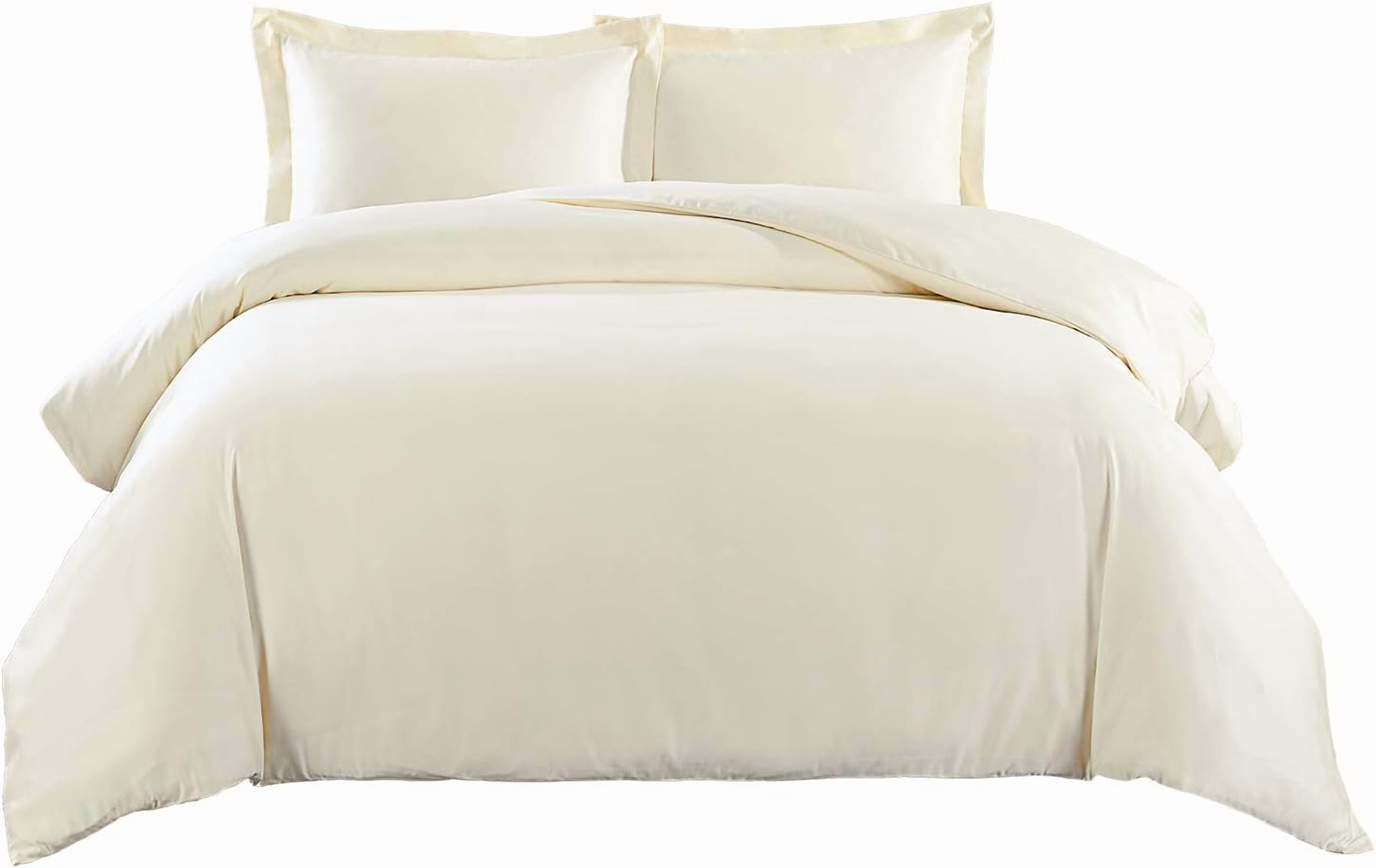 Couture Charm 3 Sided Zipper Closure Duvet Cover 3-Piece Set Unique ...