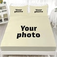 Couture Charm Custom Photo Bed Sheets Gift for Kids, Adults, Family and ...
