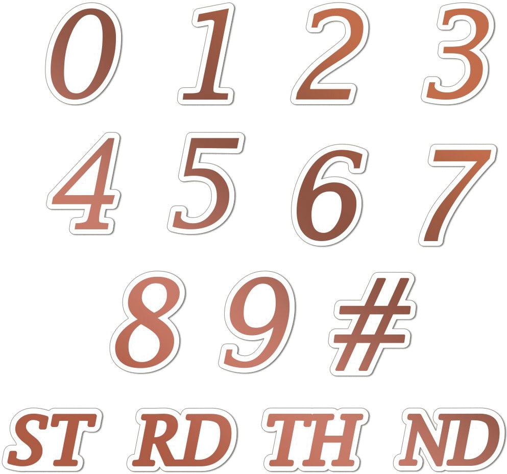 Couture Creations Cut, Foil & Emboss Nesting Dies-Numeric - Walmart.com