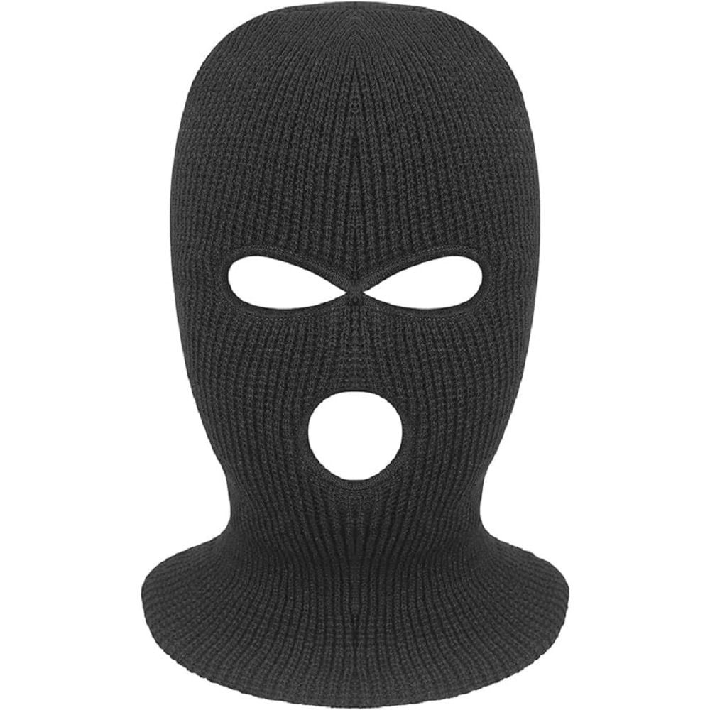 Couver 3-Hole Full Face Mask Cover Ski Mask Winter Balaclava Beanie ...