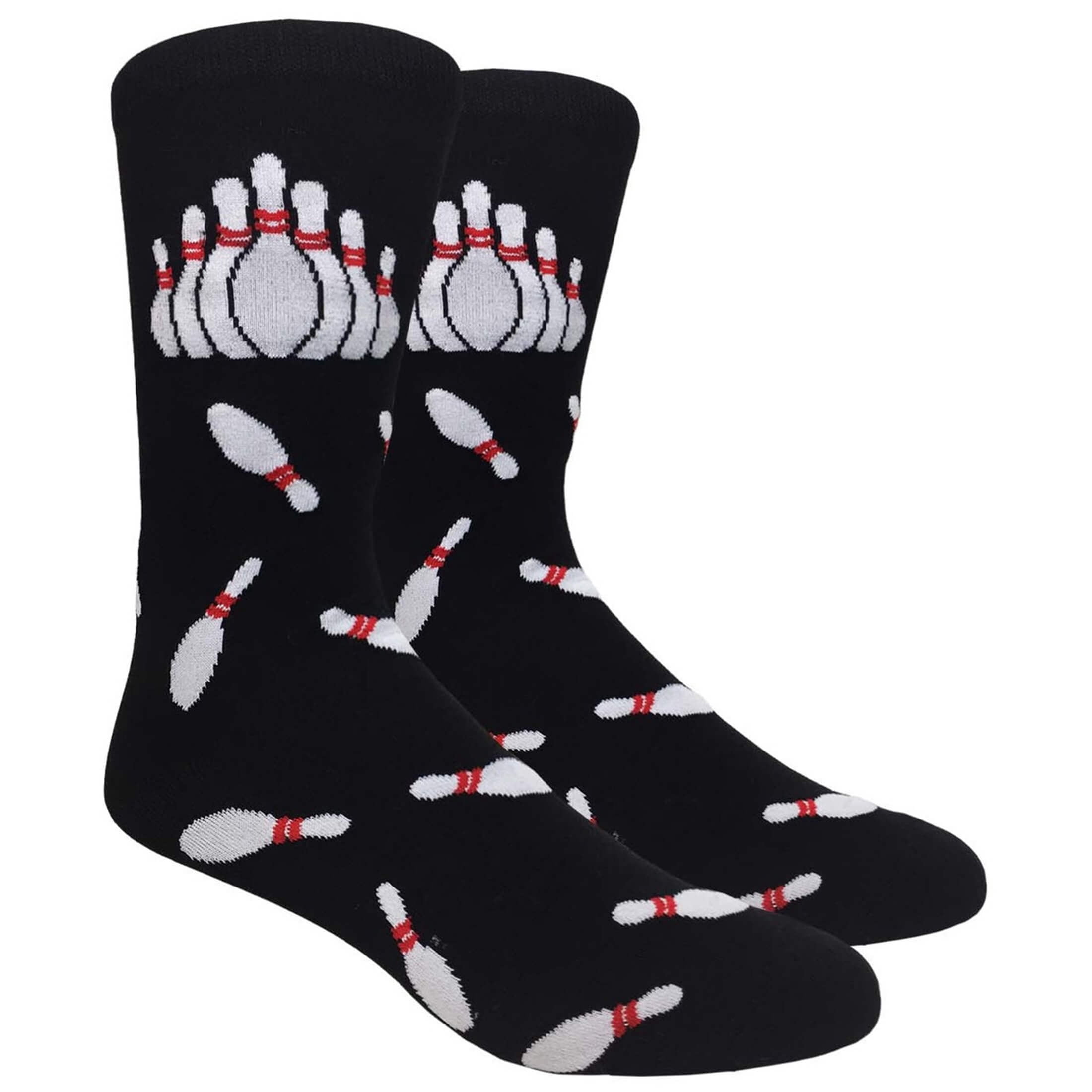 Couver Mens Cotton Novelty Crew Dress Socks with Sports Exercise ...