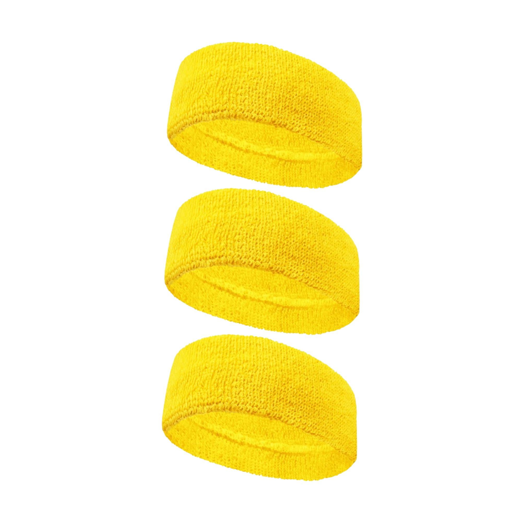 Couver Unisex 3 inch Wide Terry Head Sweatband for Fashion, Spa ...