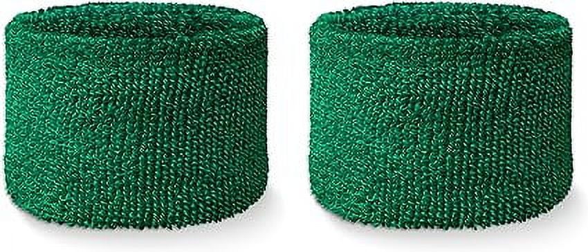 Couver Unisex Absorbent Wrist Sweatbands for Tennis Football Basketball ...