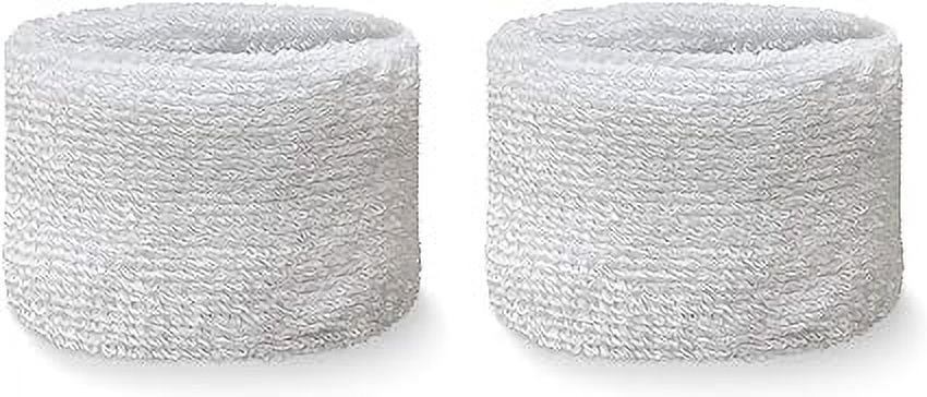 Couver Unisex Absorbent Wrist Sweatbands for Tennis Football Basketball ...