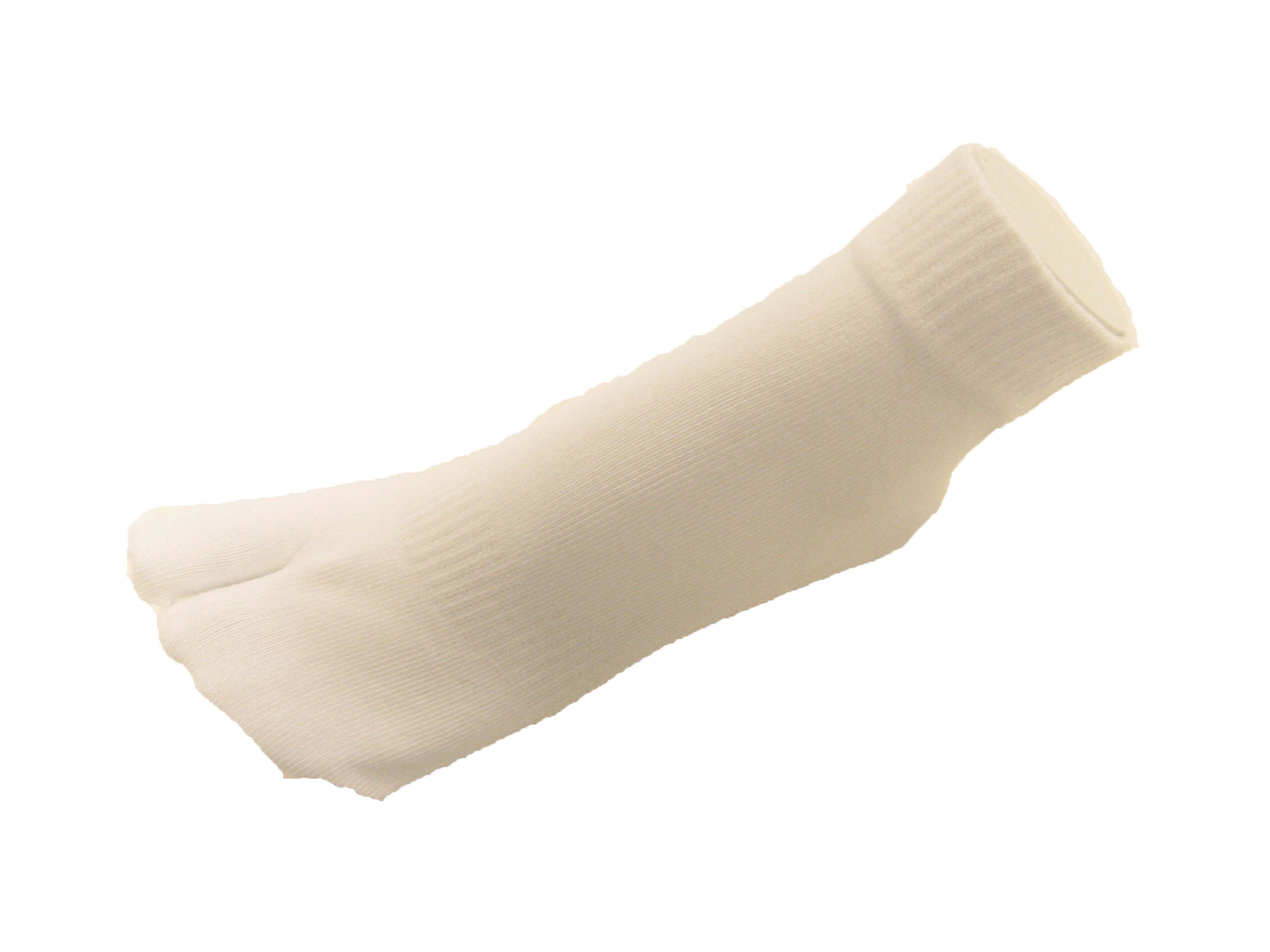 Couver Unisex Ankle Soft Cotton Split Toed Toe Socks 1 Pair, White ...