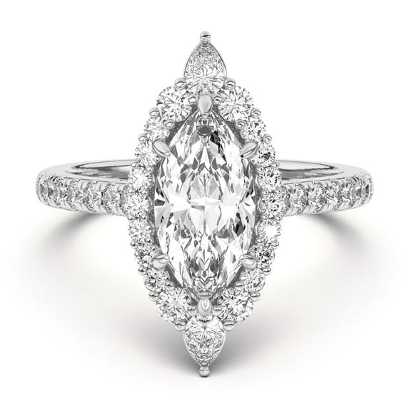 Cova Jewel 1.8 Ct Marquise Cut Solitaire Engagement Ring for Her ...