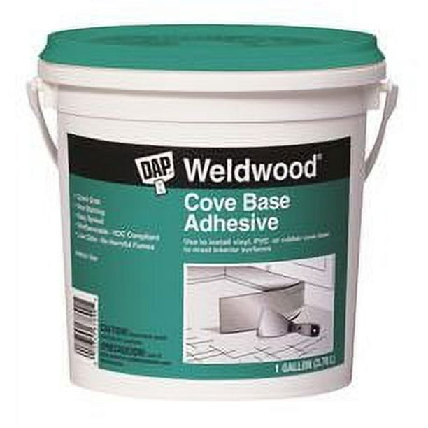 Cove Base Adhesive 1 Gallon - Walmart Business Supplies