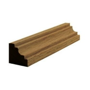 ALEXANDRIA MOULDING 8 ft. Solid Pine Half Round Wood Moulding, Pack Of ...