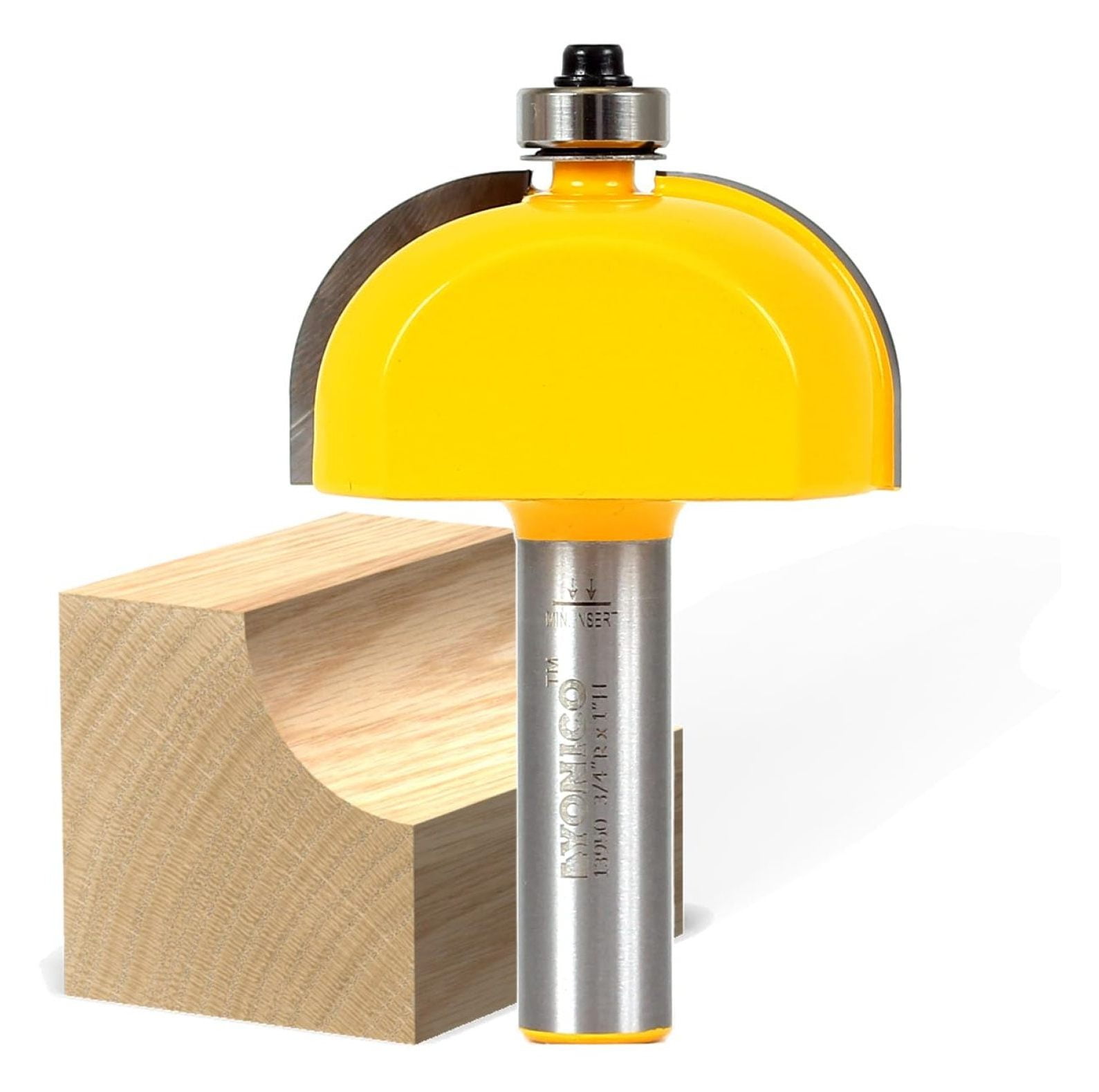 Cove Router Bits Edge Forming 3/4-Inch 1/2-Inch Shank 13950 - Walmart.com