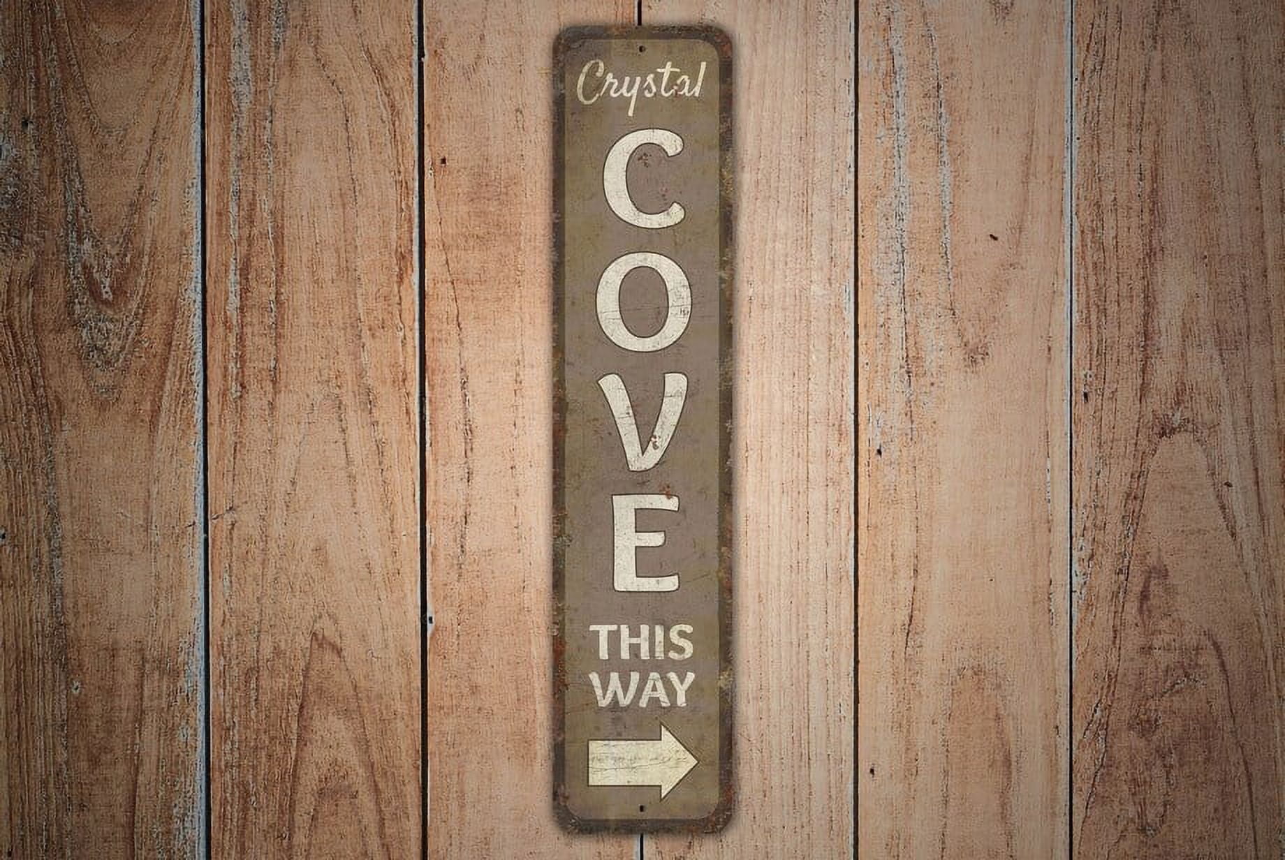 Cove Sign Beach House Sign Beach House Decor Vintage Style Sign Beach ...